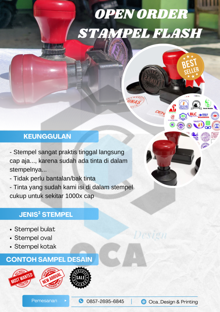 Stempel Custom/Desain gratis – Gampang Go